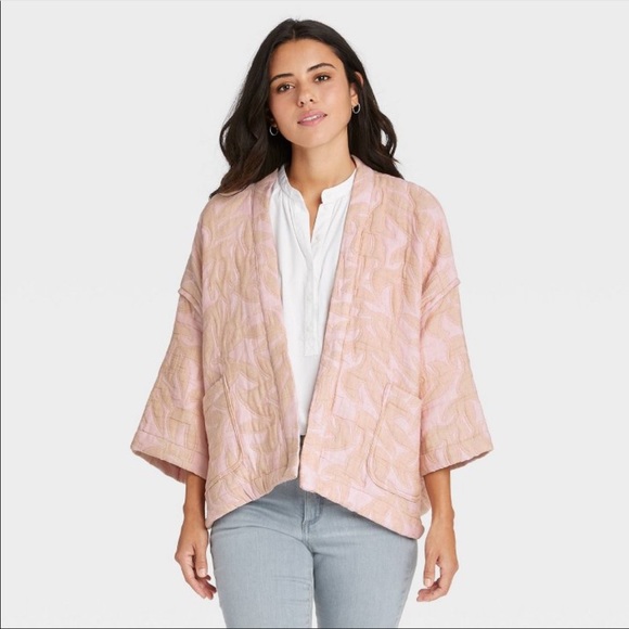 Universal Thread | Jackets & Coats | Quilted Short Duster Blush | Poshmark